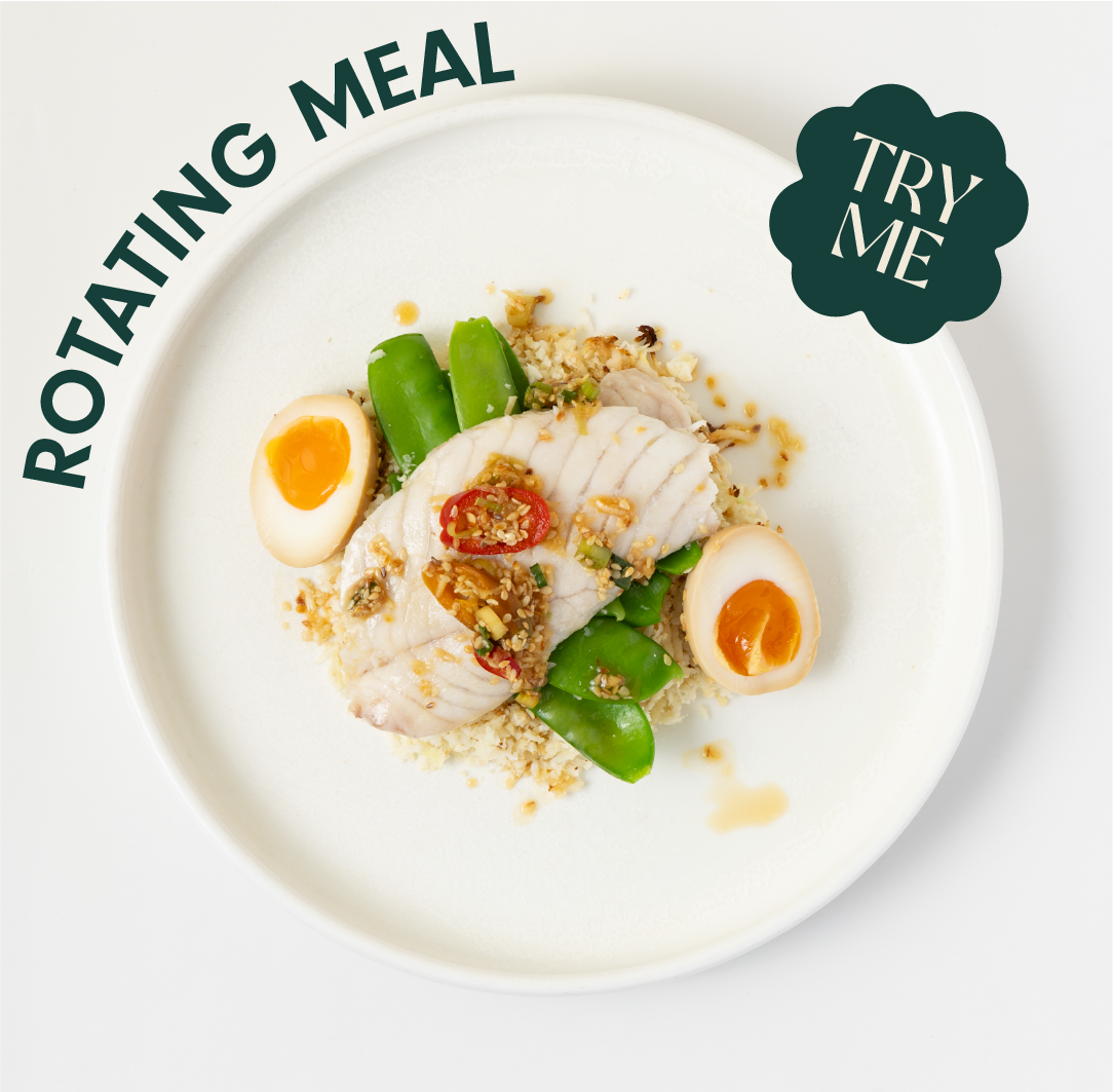 Korean inspired Rockling with Cauliflower rice (Rotating Meal ...